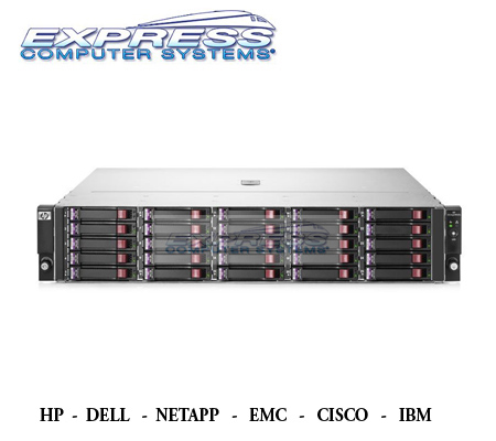 HPE D2700 Disk Enclosure 25x 500GB 6G SAS 7.2K 2.5" SFF AJ941A | eBay